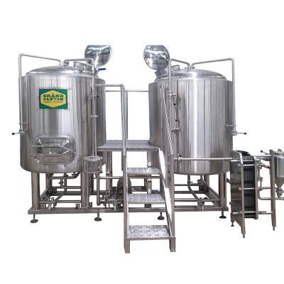 China Customized Capacity GHO Beer Brewing Mash System with Fermenting Equipment for sale