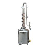 China 100L Electric Heating Stainless Steel Whiskey Alcohol Distiller for Home Distilling for sale