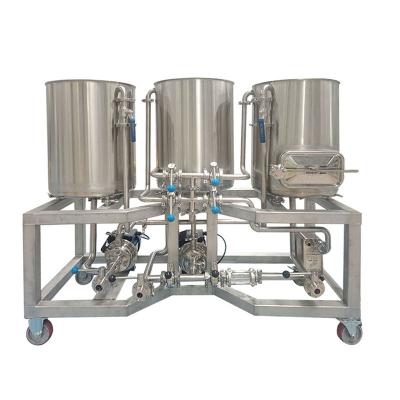 China Convenient 110v GHO Mini Brewery Equipment Mash Tun for Beer Production for sale