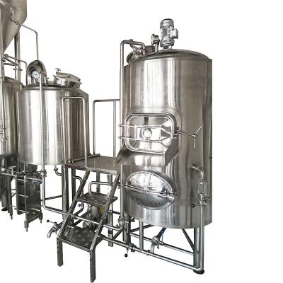 China Customizable GHO Mini Beer Brewing Equipment for Food Beverage Factories for sale