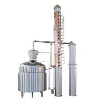 China 4000lt Red Copper Vodka Whisky Alcohol Distillation Equipment with High Productivity for sale
