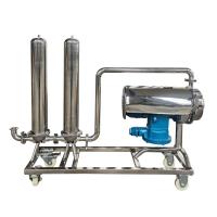 China Alcohol Filtration System GHO Stainless Steel Vodka Filter Housing for 50 KG Capacity for sale