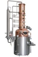 China Stainless Steel / Copper Column Alcohol Distiller with 3mm Inner and 2mm Outershell for sale