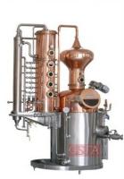 China Stainless Steel / Copper Column Alcohol Distiller with 3mm Inner and 2mm Outershell for sale