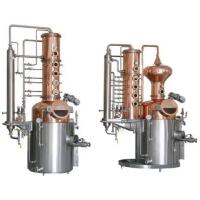China Stainless Steel / Copper Column Alcohol Distiller with 3mm Inner and 2mm Outershell for sale