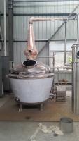 China 500-1000L Alcohol Whisky Distillery Equipment With Semi-Automatic Control System for sale
