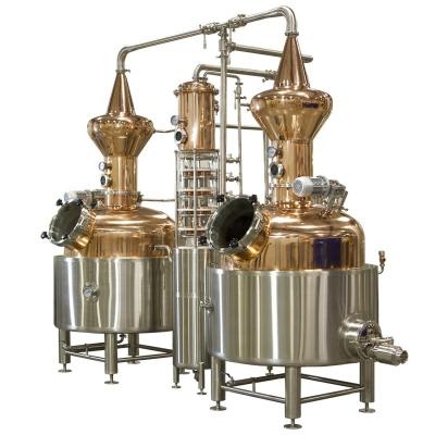 China 1000L Stainless Steel Distillation Equipment For Sugar Starch Ethanol Production for sale