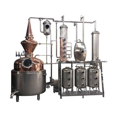 China 1000L Alcohol Reflux Distillation Equipment for Vodka Gin Rum Whisky in Food Beverage for sale