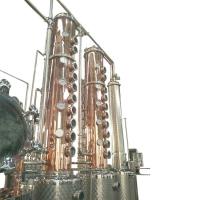 China 3kw Distillery Alcohol Wine Distillation Plant Rectification Column for sale