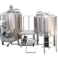 China Brewpub Beer Equipment Stainless Steel Beer Boiling Mash Equipment with 2 Manhole for sale