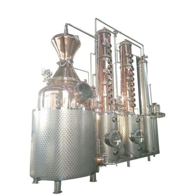China Heating method Steam 1000L Copper Alcohol Distillation Column for Other Processing for sale