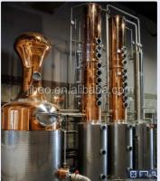 China Semi-automatic Control System Alcohol Distiller for Large Volume Whisky Distillation for sale