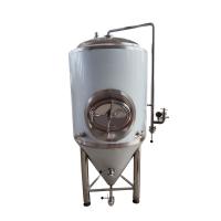 China Food Beverage Shops GHO Stainless Steel Beer Fermentation Tank with Side Manhole for sale