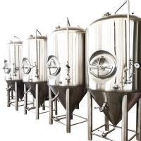 China Food Beverage Shops GHO Stainless Steel Beer Fermentation Tank with Side Manhole for sale