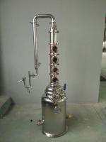 China 50L 95 Degree Copper Alcohol Distillation Column For Distilling Applications for sale
