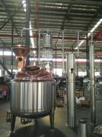 China 500lt Distillery Equipment For Gin And Whisky Featuring Four Heating Techniques for sale