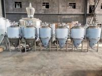 China 80mm Polyurethane Insulation Conical Beer Fermentation Tank for Fermenting Equipment for sale