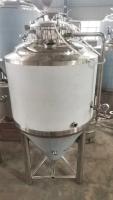 China 80mm Polyurethane Insulation Conical Beer Fermentation Tank for Fermenting Equipment for sale