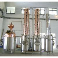 China 96% Edible Alcohol Whisky Distillation Equipment for 10-2000L Capacity and Distillery for sale