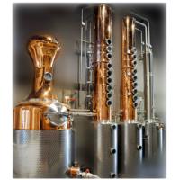 China 96% Edible Alcohol Whisky Distillation Equipment for 10-2000L Capacity and Distillery for sale