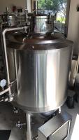 China GHO 150L SUS 304 Conical Fermentor for Chiller-assisted Beer Fermentation for sale