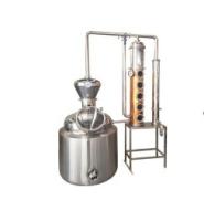 China 60kw Vodka Distilling Equipment 200lt Whiskey Alcohol Distiller for Food Beverage Shops for sale