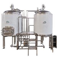 China Silver Brewery Beer Brewing Equipment for Volume Craft Beer Production for sale