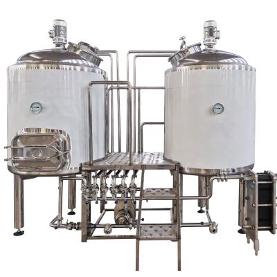 China Silver Brewery Beer Brewing Equipment for Volume Craft Beer Production for sale