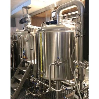 China Stainless Steel 304 Inner Material 500l Beer Equipment Kit for Alcohol Processing for sale