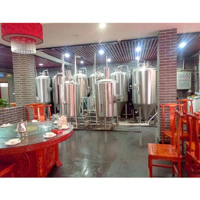 China Industrial Beer Brewing Equipment with 300lt Working Volume and Adjustable Voltage for sale