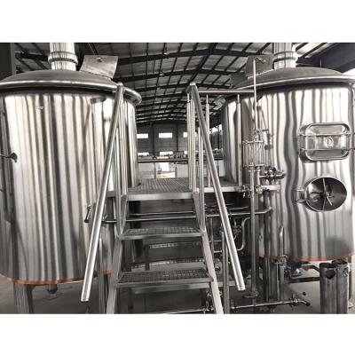 China Alcohol Processing Types Brewery Tank with Sanitary Design and 304 Stainless Steel for sale
