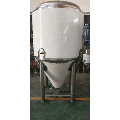 China United States GHO Micro Beer Brewing Equipment with 60° Bottom Cone and PU Insulation for sale