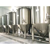 China Alcohol Processing Made Simple with Stainless Steel Industrial Beer Brewing Equipment for sale