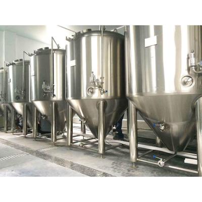 China Alcohol Processing Made Simple with Stainless Steel Industrial Beer Brewing Equipment for sale