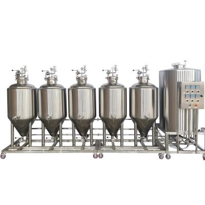 China Adjustable Voltage 304 Stainless Steel Fermentation Beer Brewing Equipment for sale