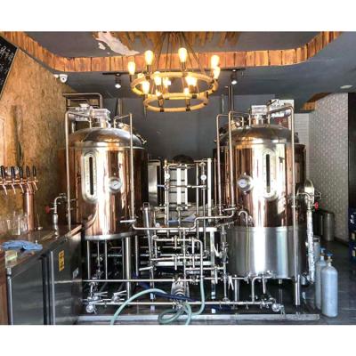 China Adjustable Voltage Micro Brewery Equipment for Food Beverage Manufacturing Plant for sale