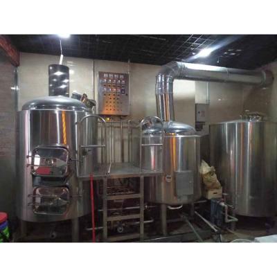 China Stainless Steel 304 Commercial Beer Brewing System for High Standards for sale