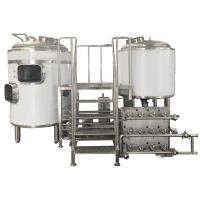 China Insulated Micro Brewery Stainless Steel Beer Brewing Equipment with PU for sale
