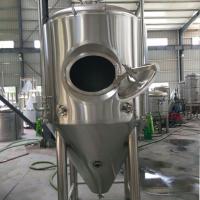 China 60° Bottom Cone Grain Industrial Micro Craft Beer Brewing Systems at Competitive for sale