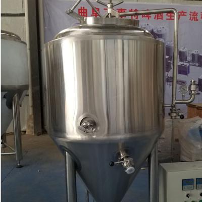 China Micro Beer Equipment Easy to Operate Commercial Conical Fermenter for Alcohol Processing for sale