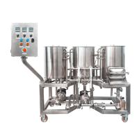 China 50lt/100lt Beer Brewing System with Laboratory Flavor Testing and Operation Training for sale