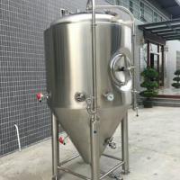 China Easy to Operate Stainless Steel 304 Conical Fermenter Micro Brewery Beer Equipment for sale