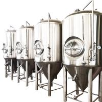 China 600lt Beer Brewing Equipment Inner Thickness 3mm After Service Video Technical Support for sale