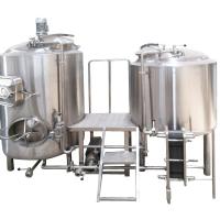 China Steam Heating 500L Whole Set Turnkey Project Beer Brewery Equipment for Beer Brewing for sale