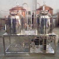 China Alcohol Production With 100L Stainless Steel Ale Brewing Equipment for sale