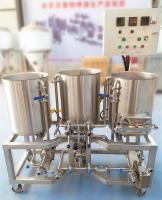 China Alcohol Production With 100L Stainless Steel Ale Brewing Equipment for sale