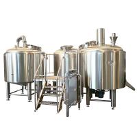 China Advanced Pressure Control System for 1000L Three Vessel Brew House and Beer Processing for sale