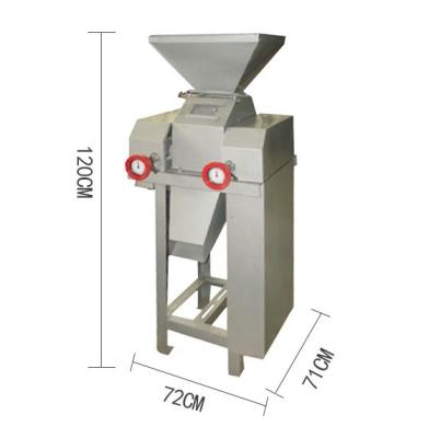 China Easy to Operate GHO Carbon Steel 2 Roller Grain Malt Mill Homebrew Speed Ratio 38 34 for sale