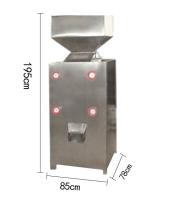 China GHO Grain Mill Malt Roller Mill with 580-800kg/h Capacity 960*750*2100mm for sale