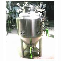 China Fully Automated 100L Beer Fermenter Tanks for Alcohol Processing at Fermentation Site for sale